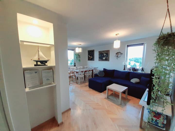 Zero Zgiełku, Blisko Plaży I Starówki -Z Widokiem - Olsztyn