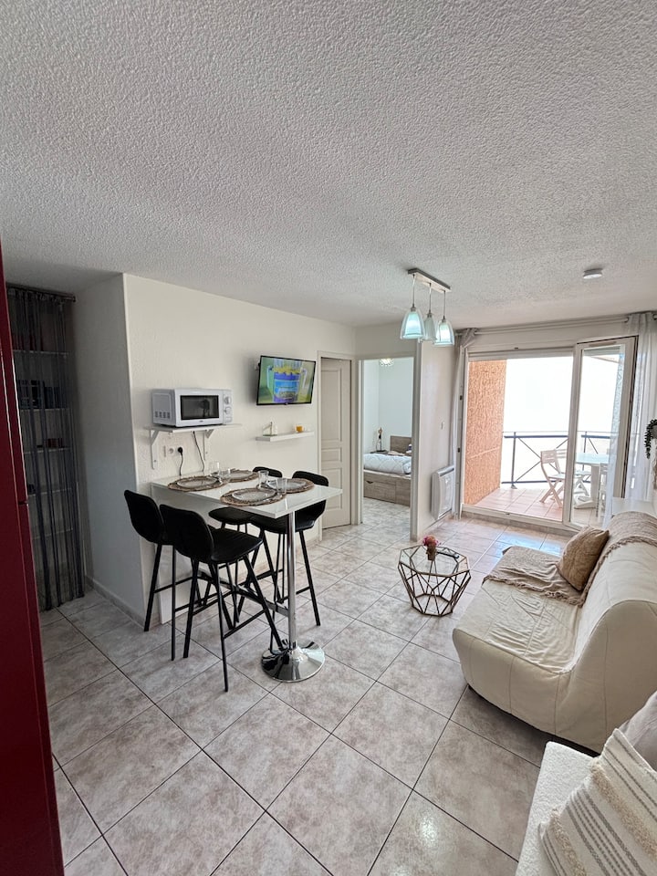 Appartement Confort 20 Mètres Mer - Sainte-Marie-la-Mer