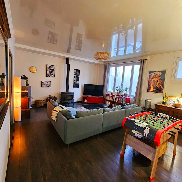 Maison Avec Terrasse Et Jardin - Lesquin