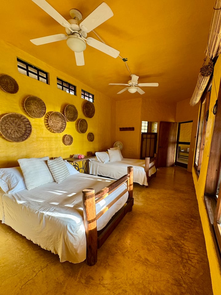 Rustic Beachfront House On Semi-virgin Beach For6♥ - La Peñita de Jaltemba