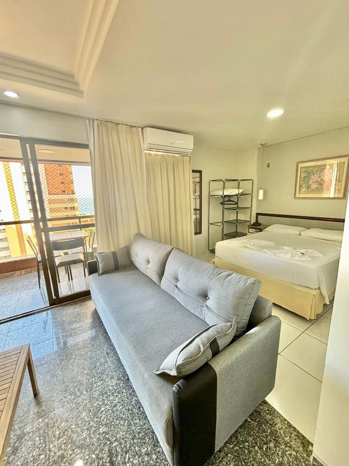 704-ap 1 Qto Prx Beira-mar Tv Ar 1vaga - Fortaleza