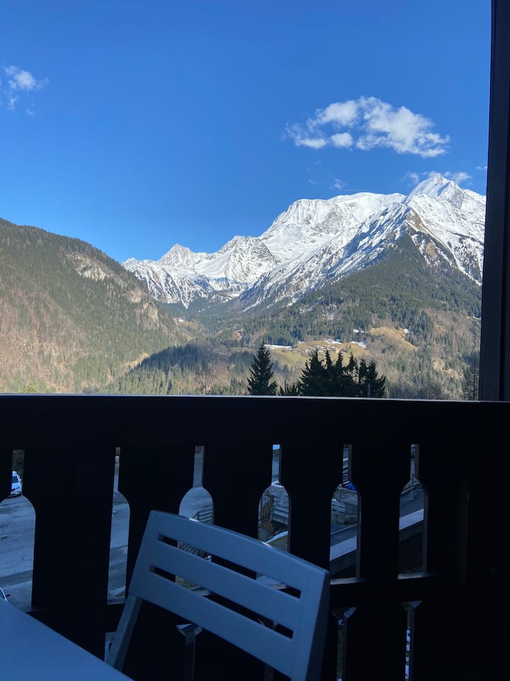Les Fiz, Au Pied Des Pistes Vue Mont-blanc - Saint-Gervais-les-Bains