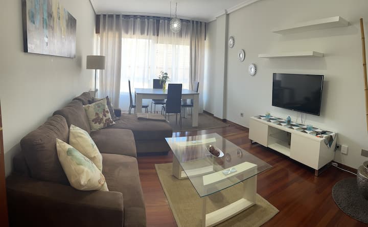 Beautiful Apartment 10 Minutes From The Beach. - Villagarcía de Arosa