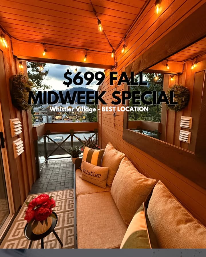 Cedar&snow • Whistler Vill Condo, Ac+free Parking - Whistler