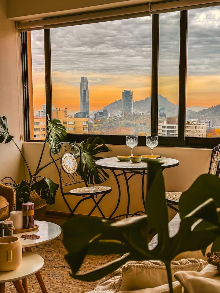 Cozy 3-room Flat In Alonso De Cord./parque Arauco - Las Condes