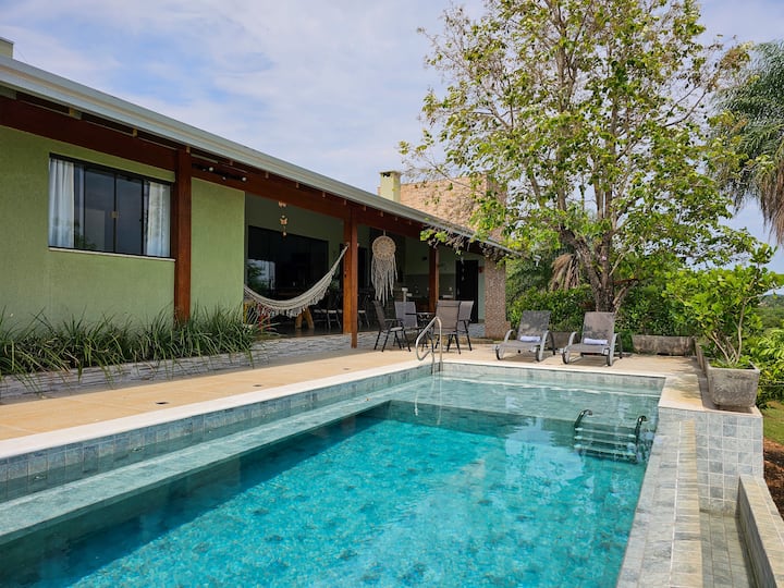 Casa Orquídeas, Linda Vista, Lazer E Conforto - Bonito