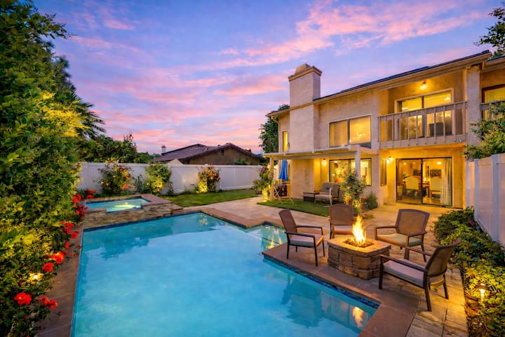 164 - *Colorful Happy Home -Pool &Spa - 샌타클라리타