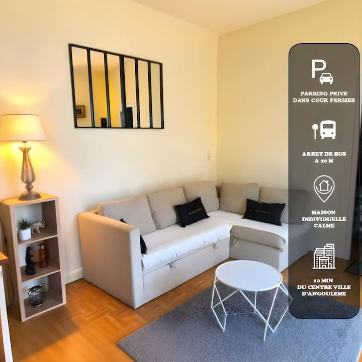 Maison 5 Min Centre Angoulême Avec Parking Privé - Angoulême