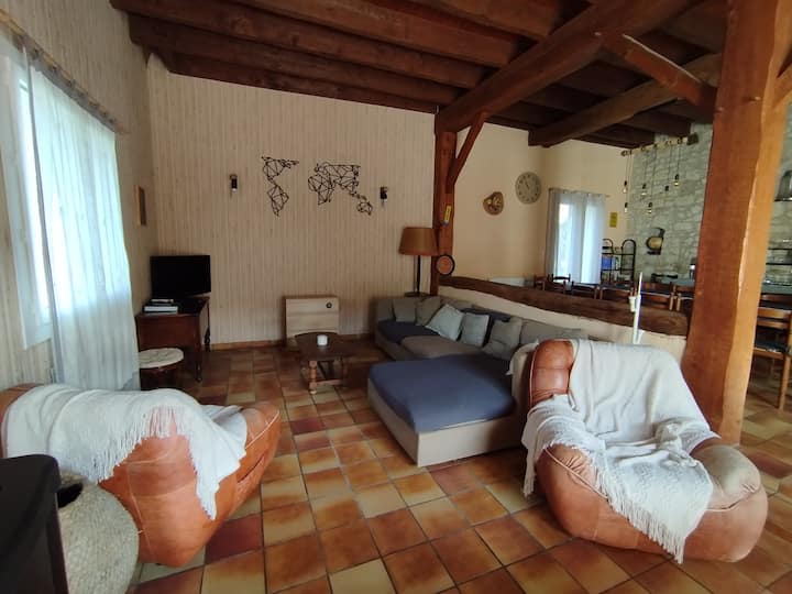 Maison Familiale Calme Proche Futuroscope Et La Rp - Châtellerault
