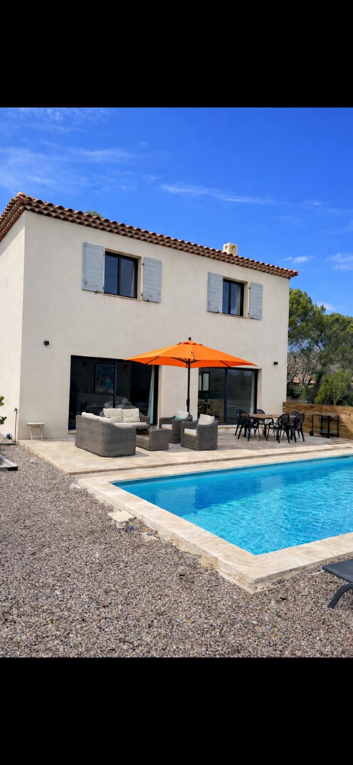 Charmante Villa Avec Piscine, Terasse, Wifi - Aix-en-Provence
