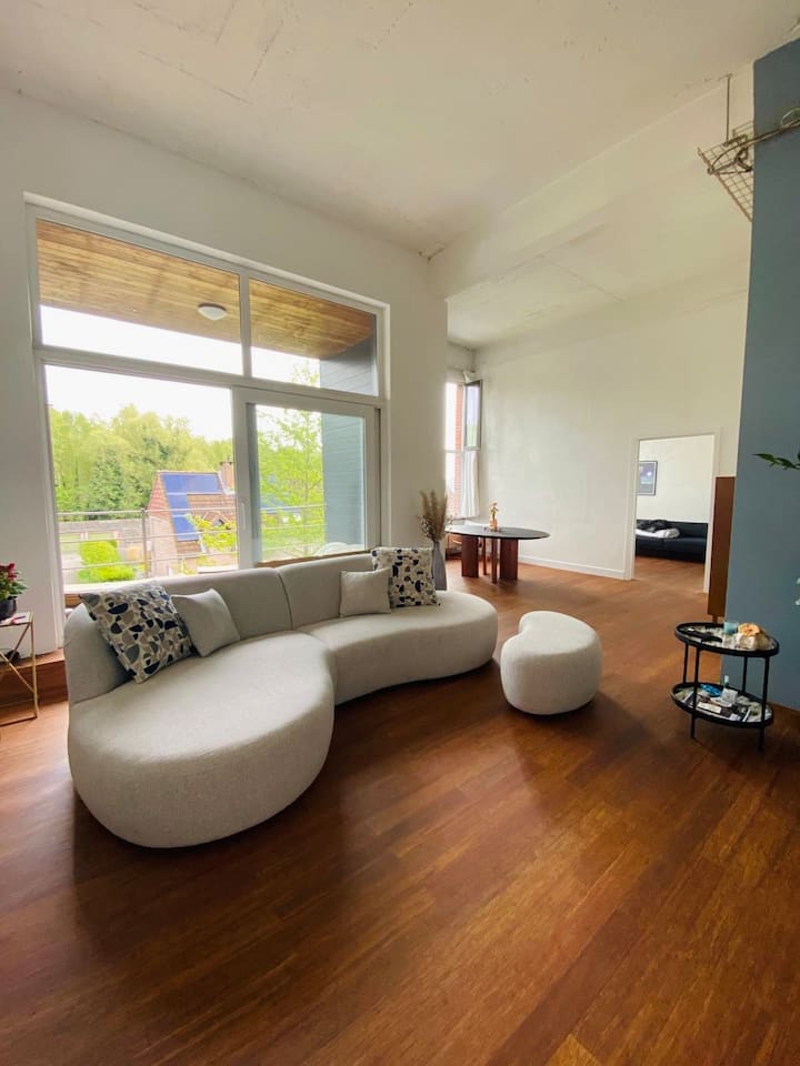 Spacious Loft W/ Stunning Rooftop Near Tml - Mechelen