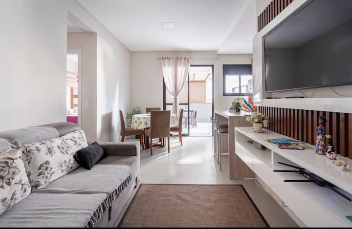 Apartamento Garden Em Palmas C/charmoso Pergolado - Governador Celso Ramos