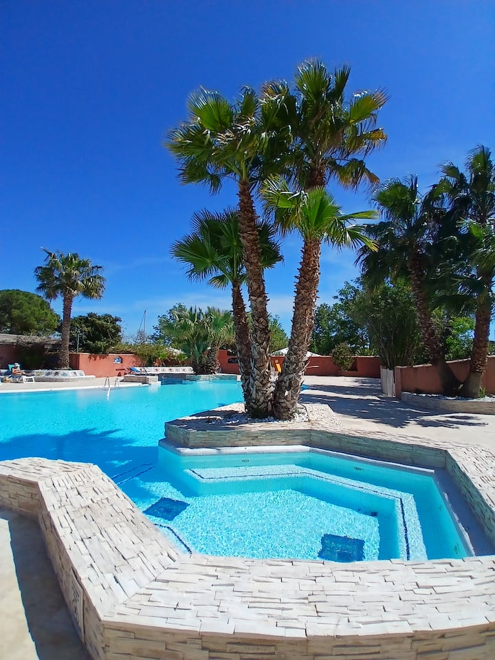 Mobil-home Camping 3 éToiles L'escale à Agde - Bessan