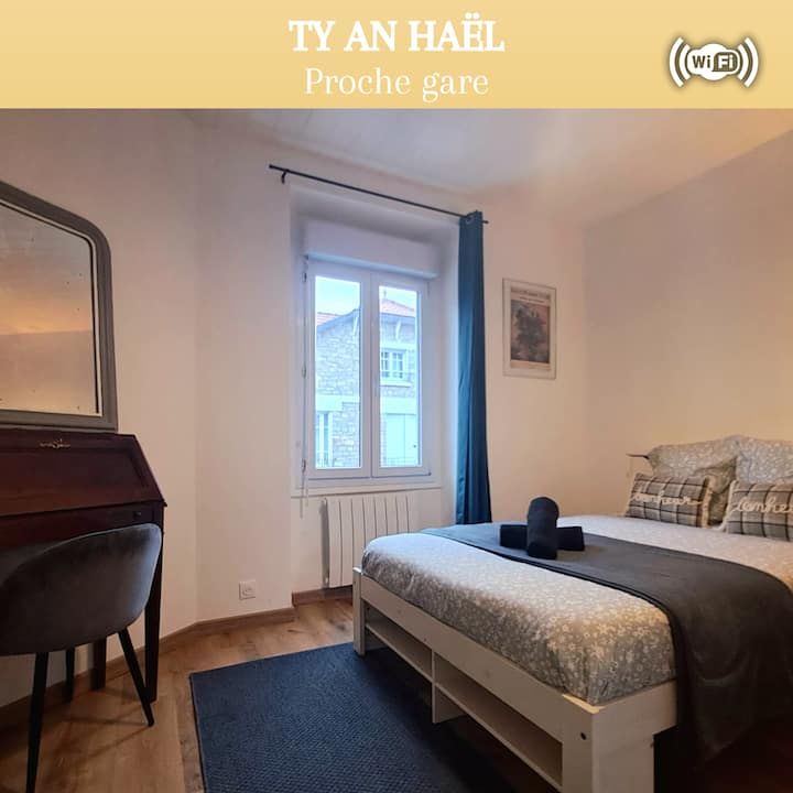 Ty An Haël - T2 Rénové & Cosy - Proche Gare Rennes - Rennes
