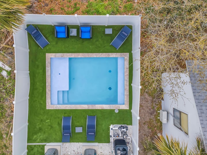 Smv Entire Beach Duplex • Rooftop + Heated Pool - Jacksonville, FL