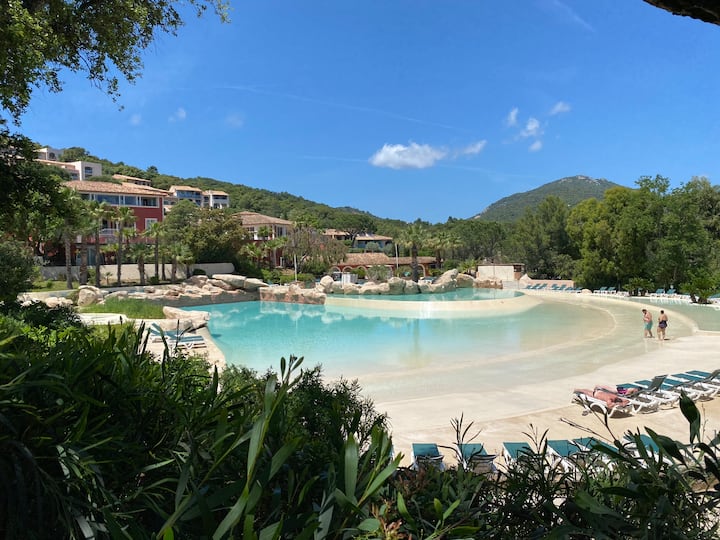 Appart Vue Mer 2 Chambres - Grimaud