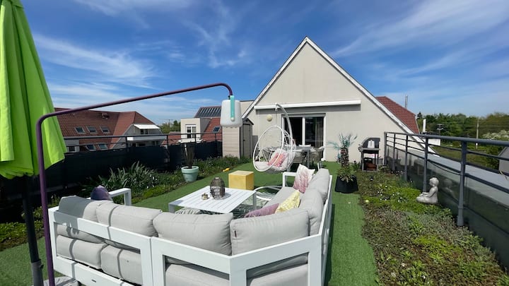 Superbe Attique En Duplex, Grande Terrasse - La Wantzenau