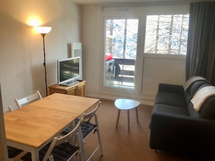 Studio 4 Pers, Balcon Sud - Isola