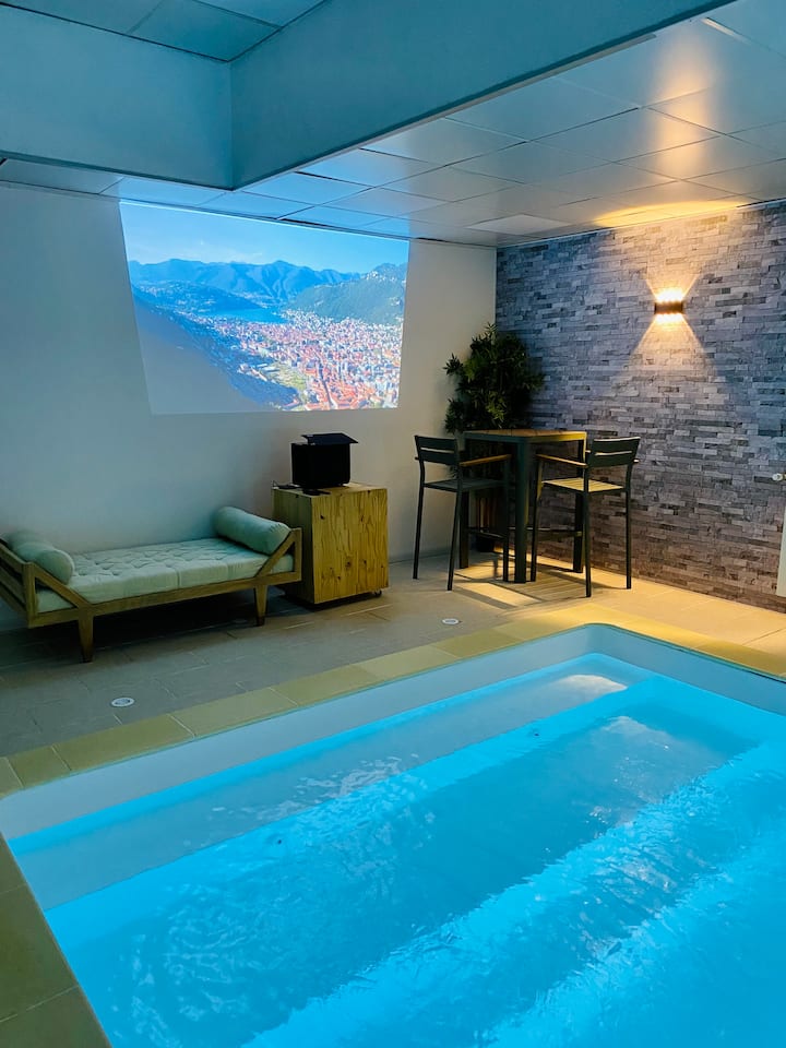 Maison Piscine Inter/extérieure - Gueugnon