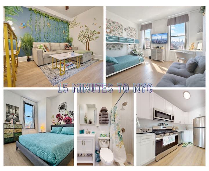 Hoboken Oasis W/ City Views | 15 Min To Nyc - Hoboken, NJ