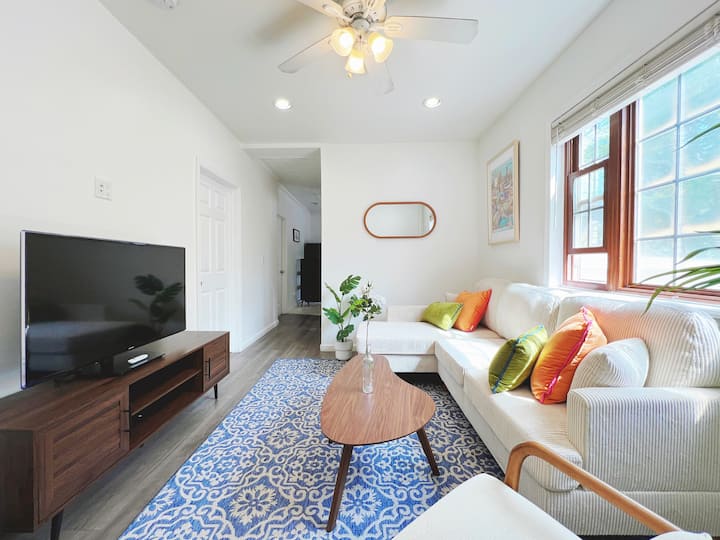 The Nest: Cozy & Spacious 3 Bed - 15min To Nyc - Jersey City, NJ