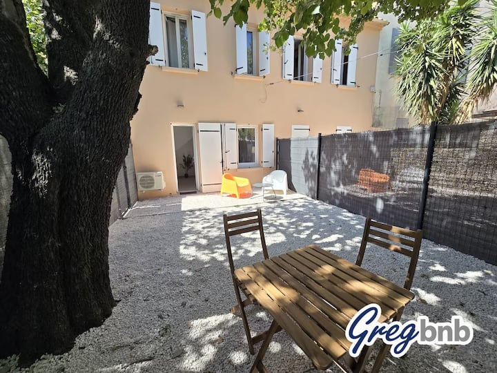 Gregbnb. Fr - Studio 17&nbsp;M² - Terrasse - Climatisation - ΔΔΔ - Toulon