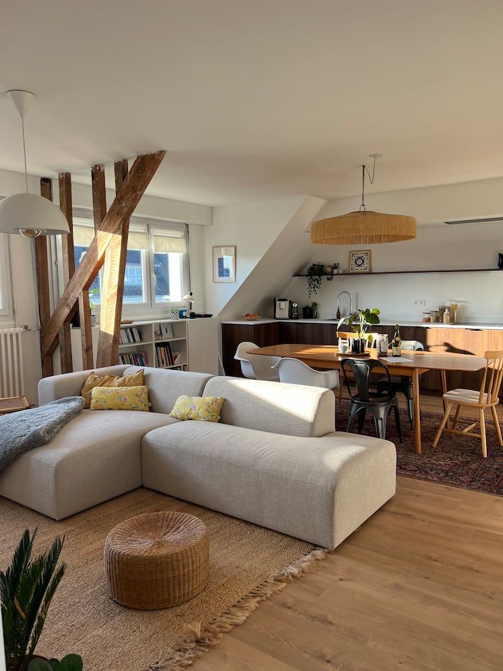 Appartement Vue Mer 500m De La Plage Larmor-plage - Larmor-Plage