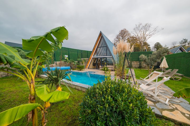 Sapanca’da ÖZel Ve Isıtmalı Havuzlu Bungalov 1 - Karasu