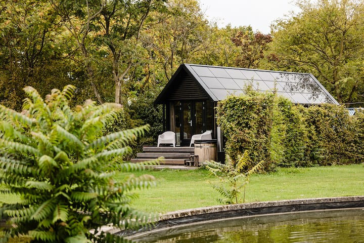 Offgrid Cabin Met Privé Hottub - Boxmeer