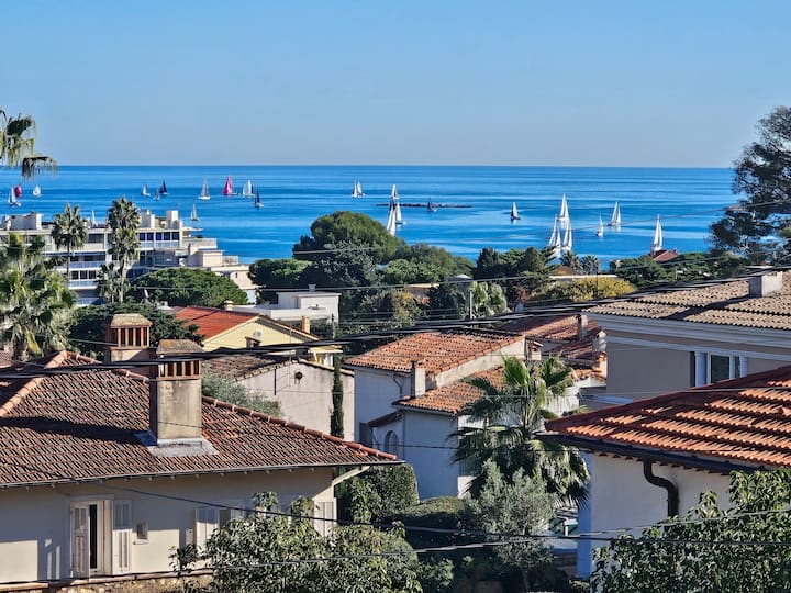 2p Sécurisés Proche Mer Et Ville + Parking + Wifi - Antibes