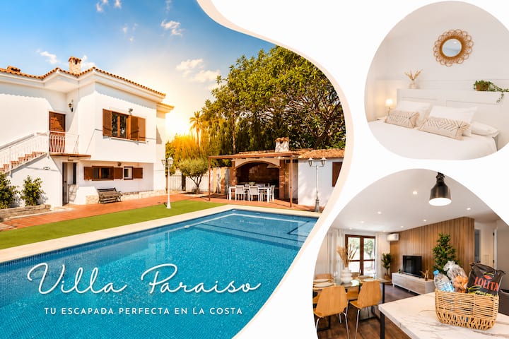 Villa Paraíso (Piscina - Playa - Barbacoa - Wifi) - Alicante