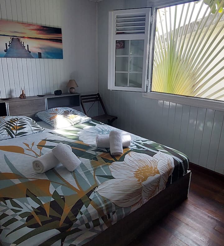 Villa Créole 3 Chambres 100m De La Plage - Martinique