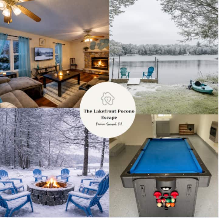 Lakefront/kayak/ Firepit/pets/ Gameroom - Pennsylvania
