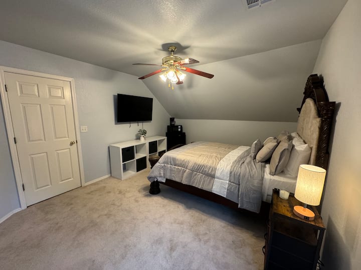 Habitación Privada Y Cómoda Con Baño Incluido - Tulsa, OK