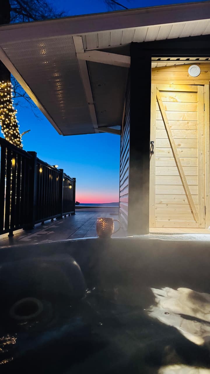 Lux Sauna/spa, Pets Ok 45 Min Fr City Lakefront - Manitoba