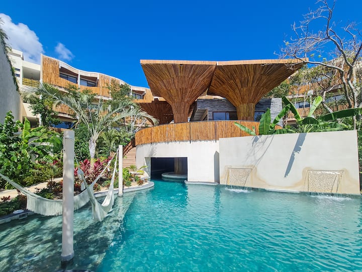 Tropical Studio W/ Fast Internet & Cenote - Quintana Roo