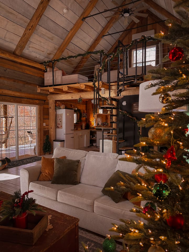 Forest Cabin Retreat | Hot Tub & Creekside - Smith Mountain Lake, VA