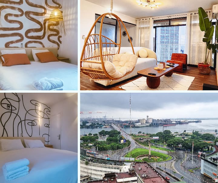 Beyous Appart T3 - ÉLégance & Confort Au Plateau - Abidjan