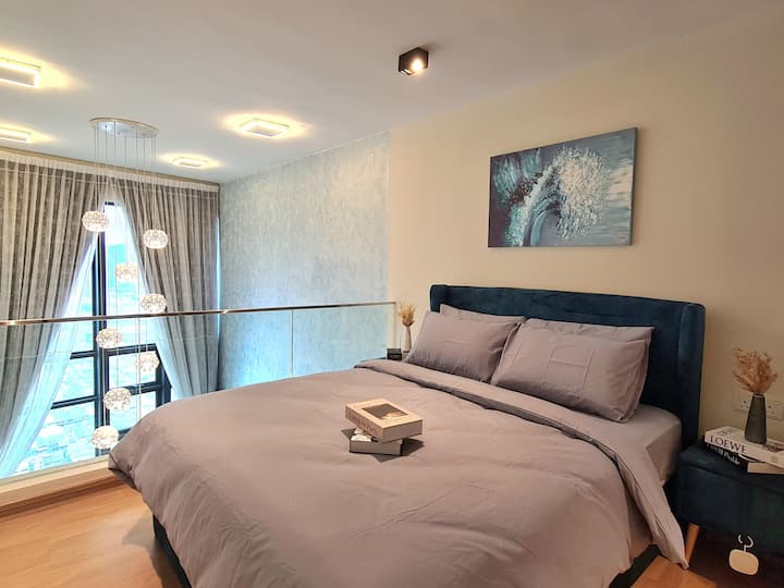 Z-ocean Blue Loft| Mrt| Netflix| Parking| High Lvl - Federal Territory of Kuala Lumpur