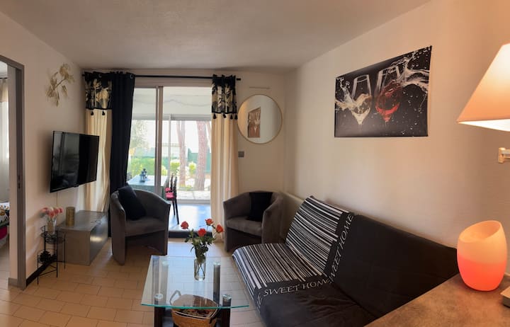 L’oasis Des Pins Proche Village Naturiste&tennis - Agde