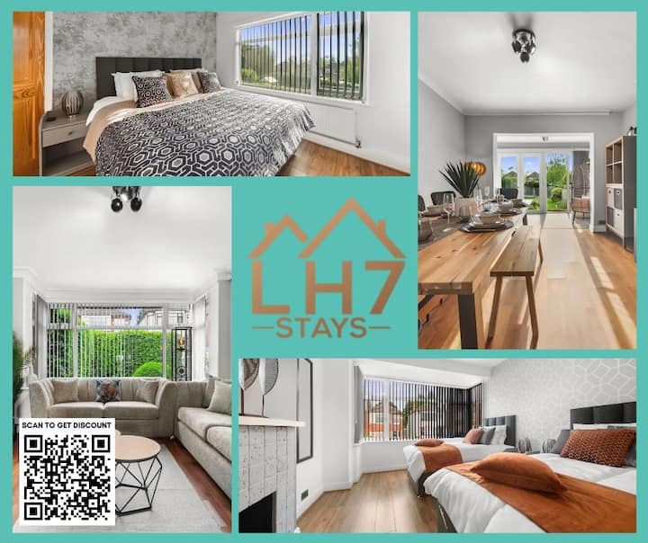 10%off|weeklyoffer|wifi|family|parking|sleeps6 - 里茲