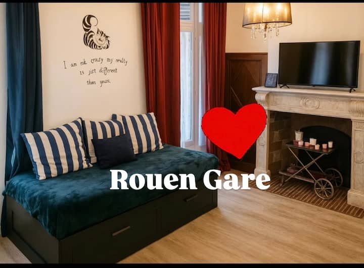 Gare Rouen Calme Absolu «Ménage & Linge&nbsp;Inclus&nbsp;» - Rouen