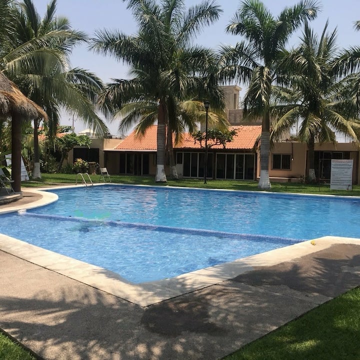 Casa Caracol Manzanillo Alberca, Muy Cerca Del Mar - Manzanillo