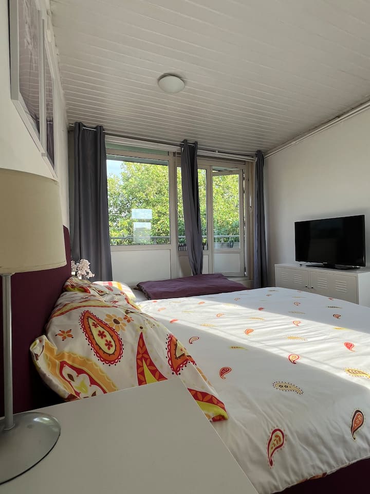 Spacious Room With Balcony & Lounge - Rotterdam