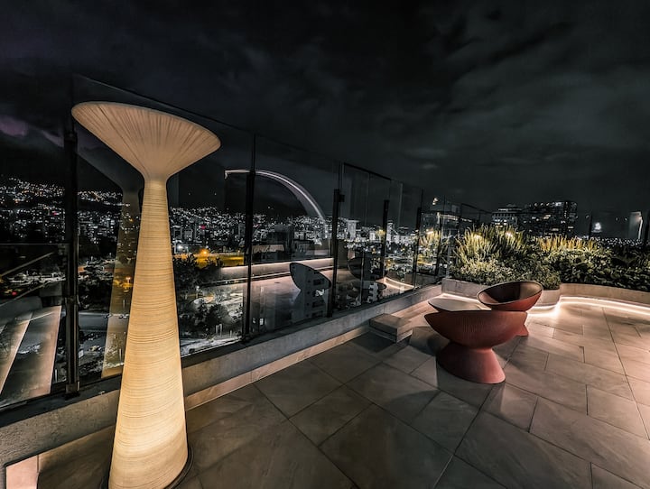 Studio De Lujo | Corazón Financiero, Gym & Rooftop - Quito (Ecuador)