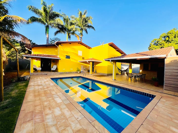 Aconchego Em Jaguariúna C/ Piscina E Churrasqueira - Jaguariúna