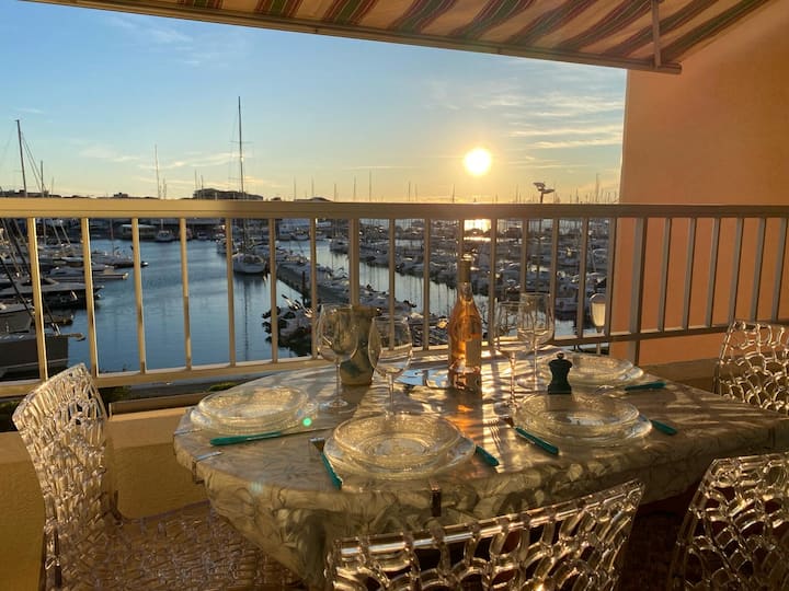 Appartement Cap D’agde, Vue Directe Sur Le Port - Agde