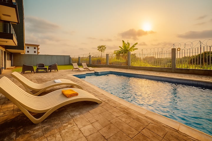 Piscine | Wifi | Ménage | Parking | 90mbps - Abidjan