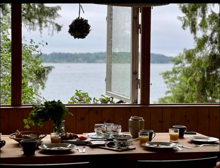 En Pärla I Skärgården Med Plats För 8 - Åkersberga