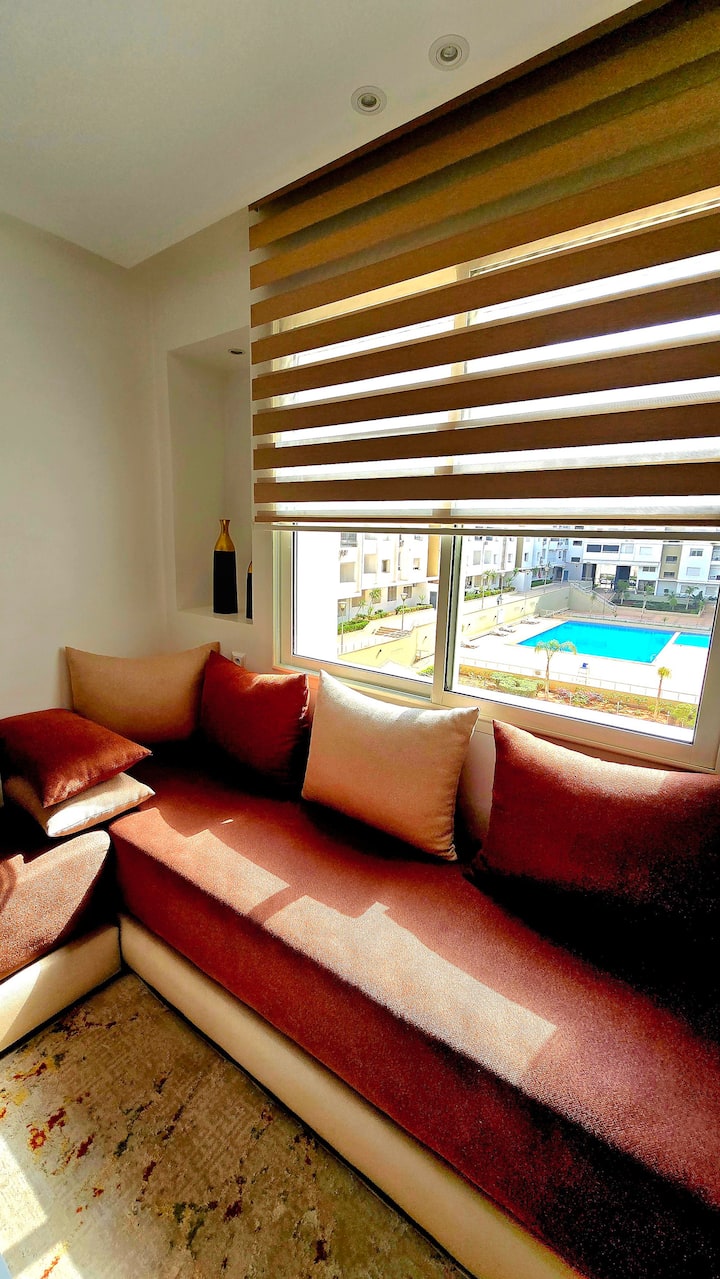 Coin Du Ciel Luxe -Vue Piscine- - Agadir